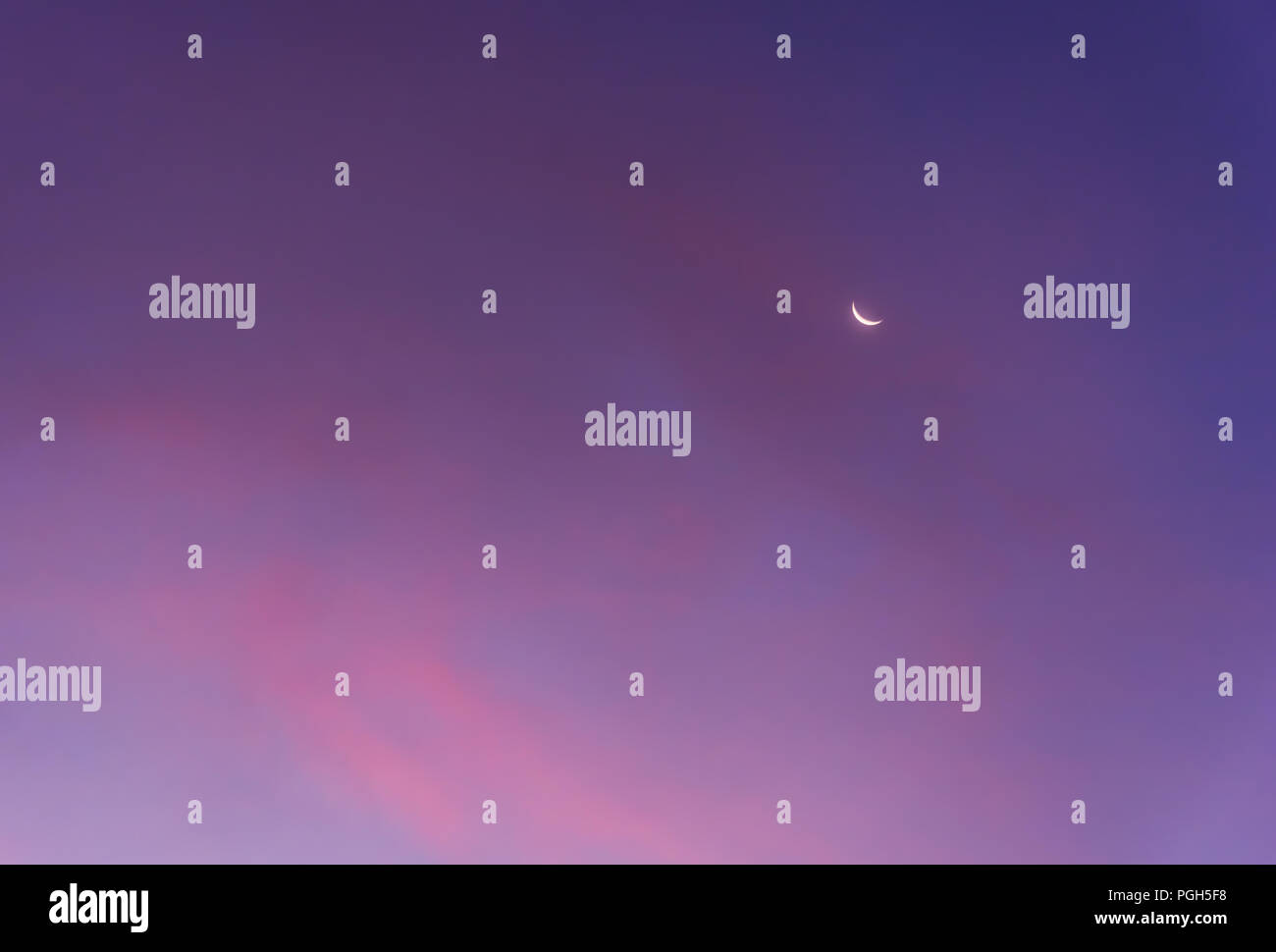 Purple moon hi-res stock photography and images - Alamy