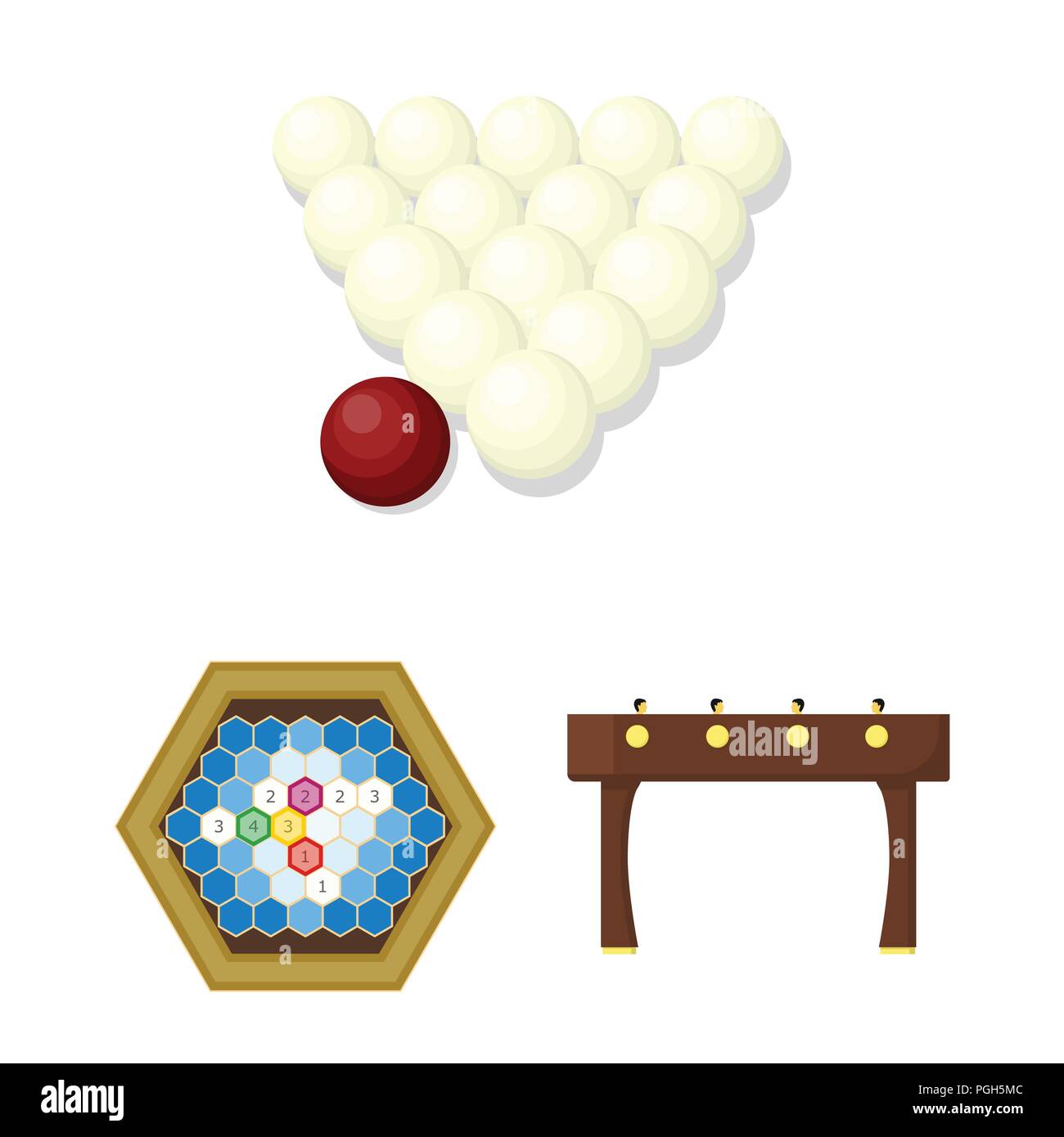 Board game cartoon icons in set collection for design. Game and ...