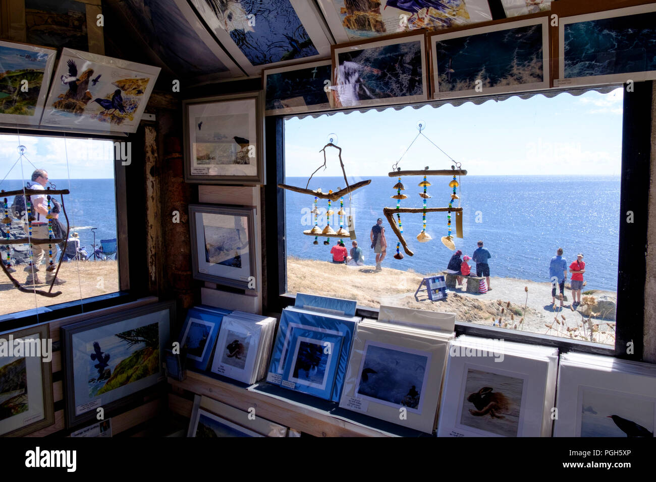 The most southerly point and Polpeor Cove Lizard cornwall England UK ...