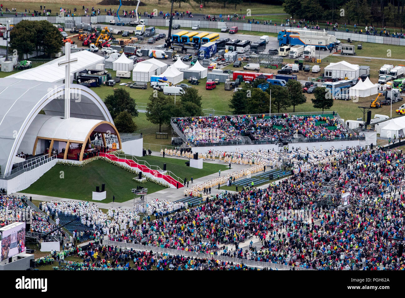 Phoenix park dublin aerial hi-res stock photography and images - Alamy