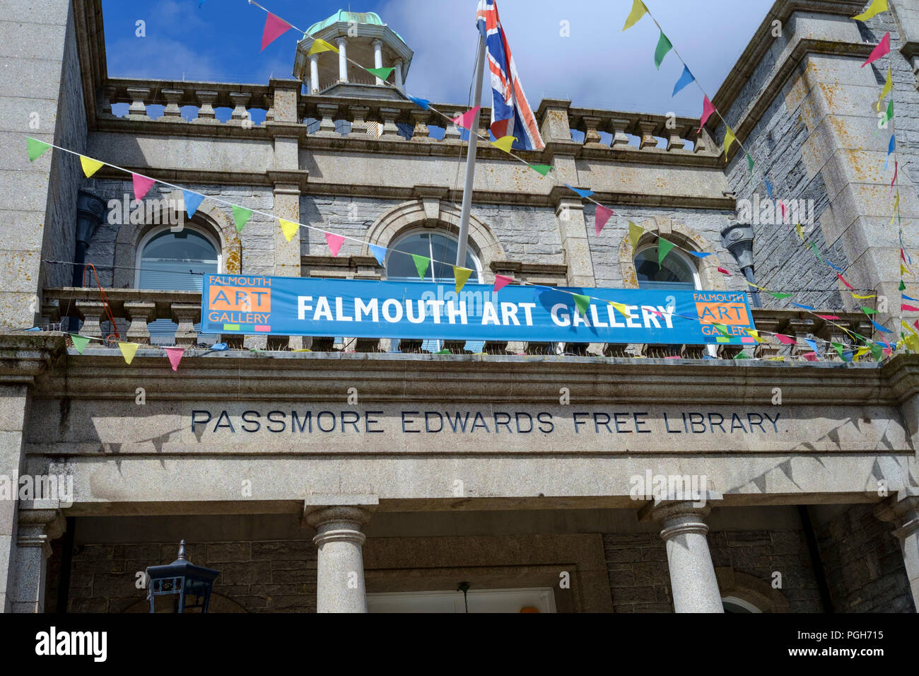 Falmouth a coastal town and Port in Cornwall England UK Falmouth art ...