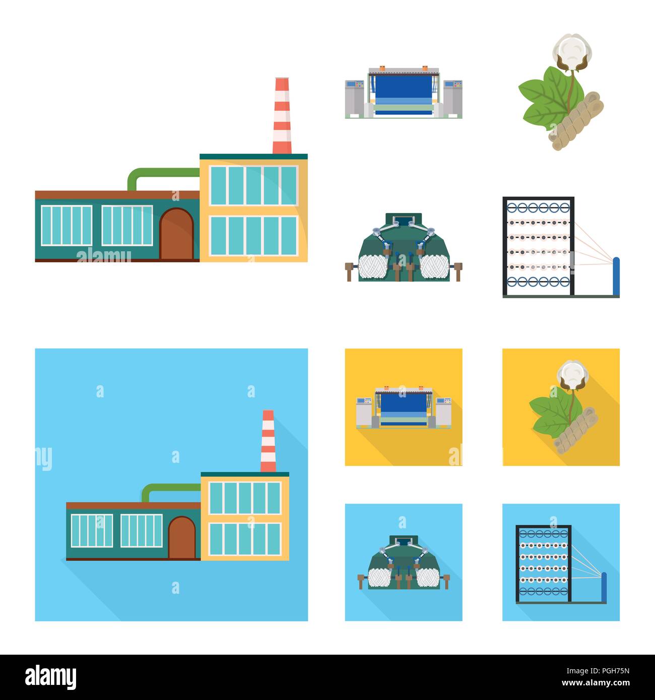 Aggregate industry Stock Vector Images - Alamy