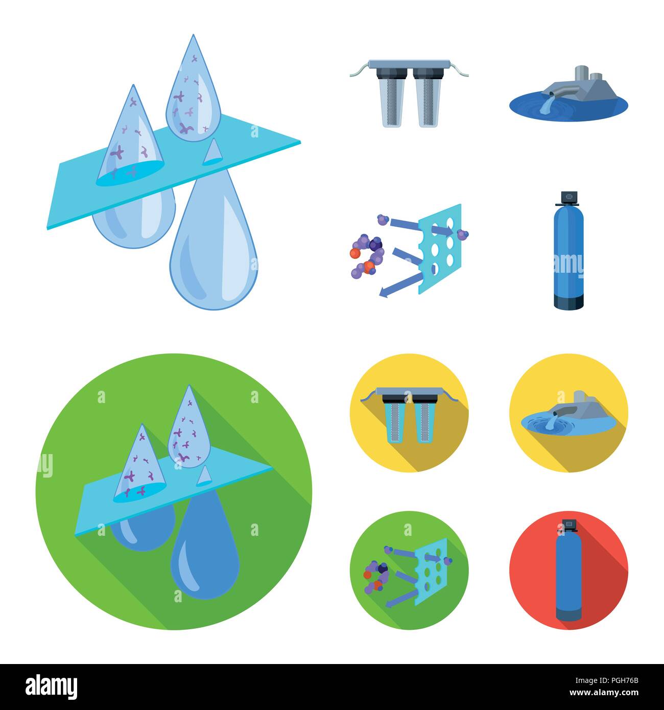 Filter, filtration, nature, eco, bio .Water filtration system set ...