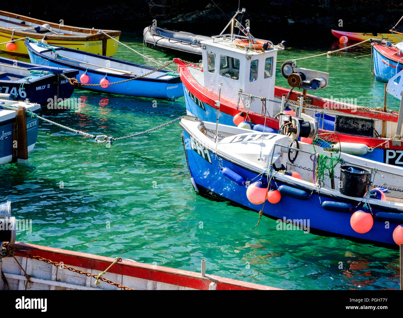 Coverack a small fishing village on the Lizard Peninsula,cornwall ...