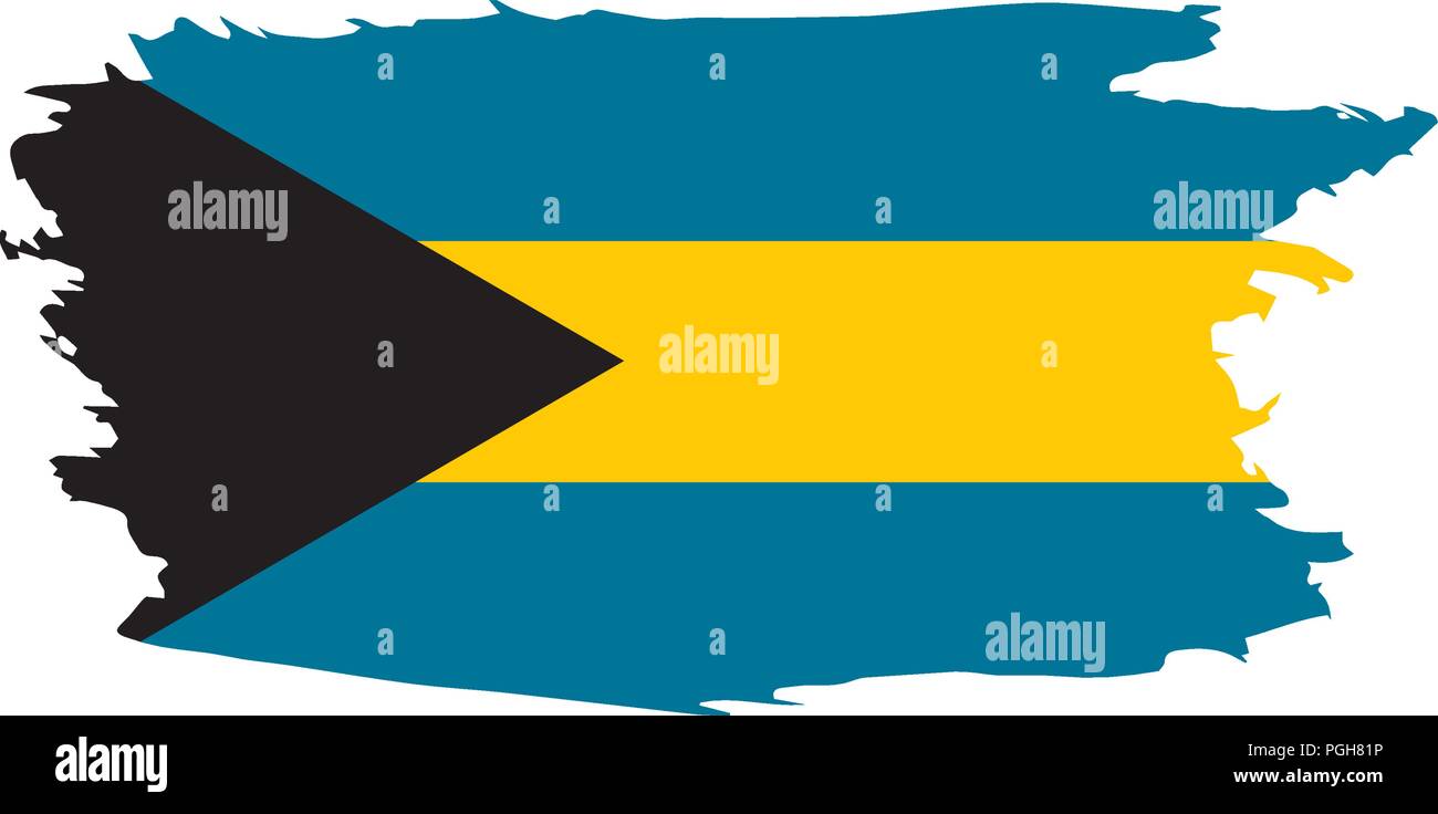 Bahamas flag, vector illustration Stock Vector Image & Art - Alamy
