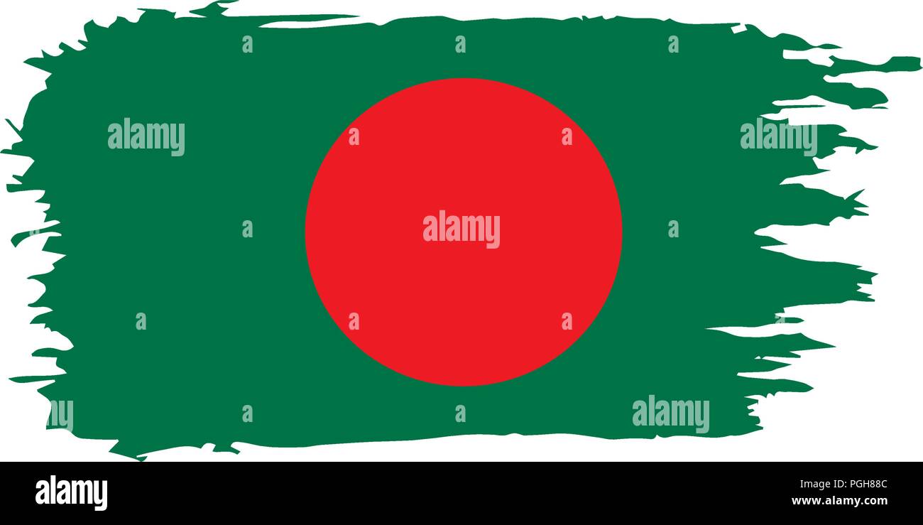 Bangladesh flag, vector illustration Stock Vector Image & Art - Alamy