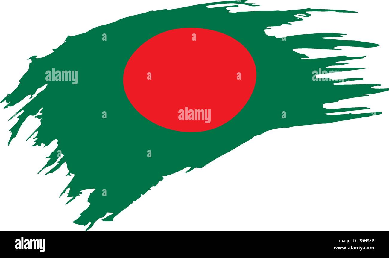 Bangladesh flag, vector illustration Stock Vector Image & Art - Alamy