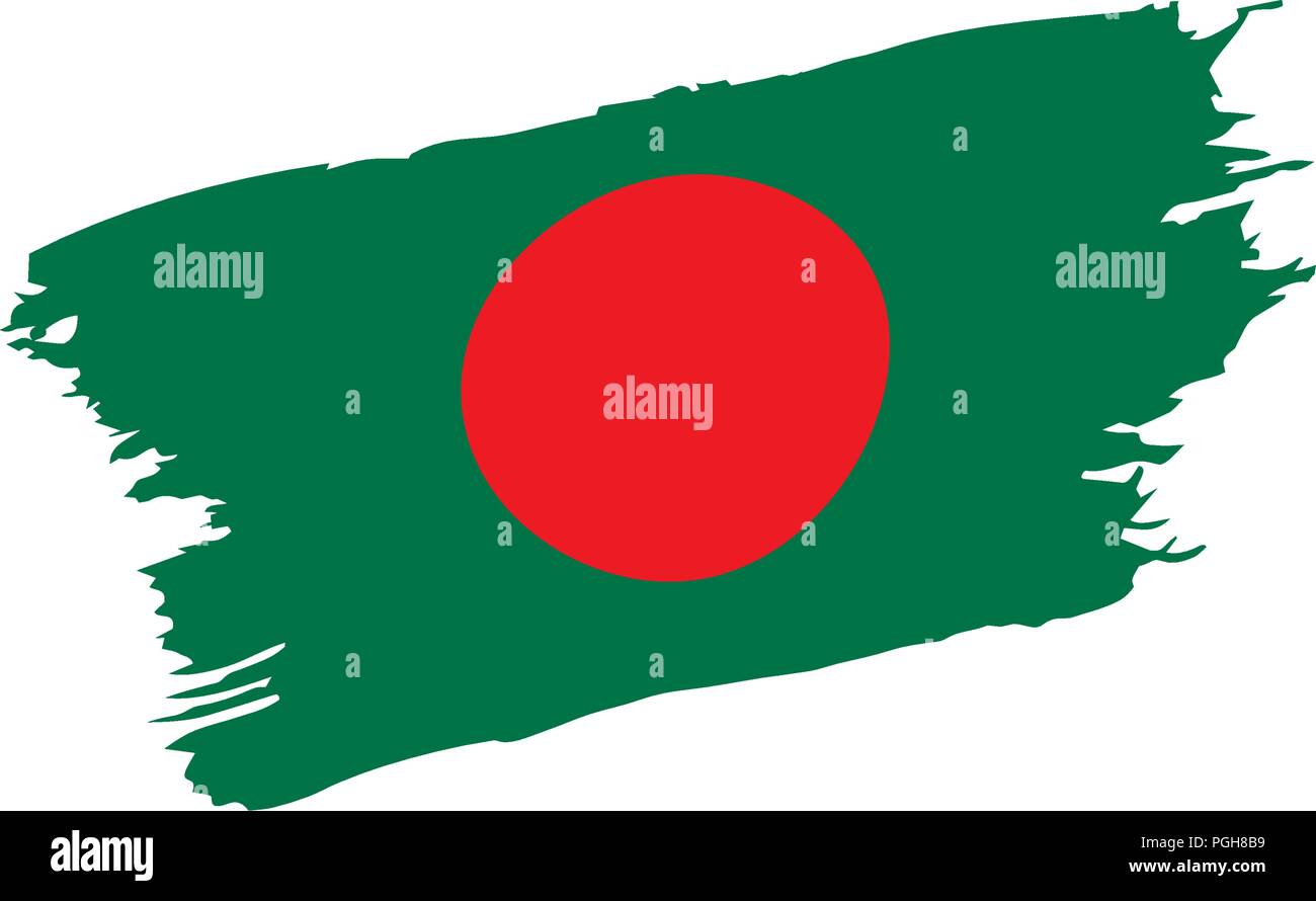 Bangladesh flag, vector illustration Stock Vector Image & Art - Alamy