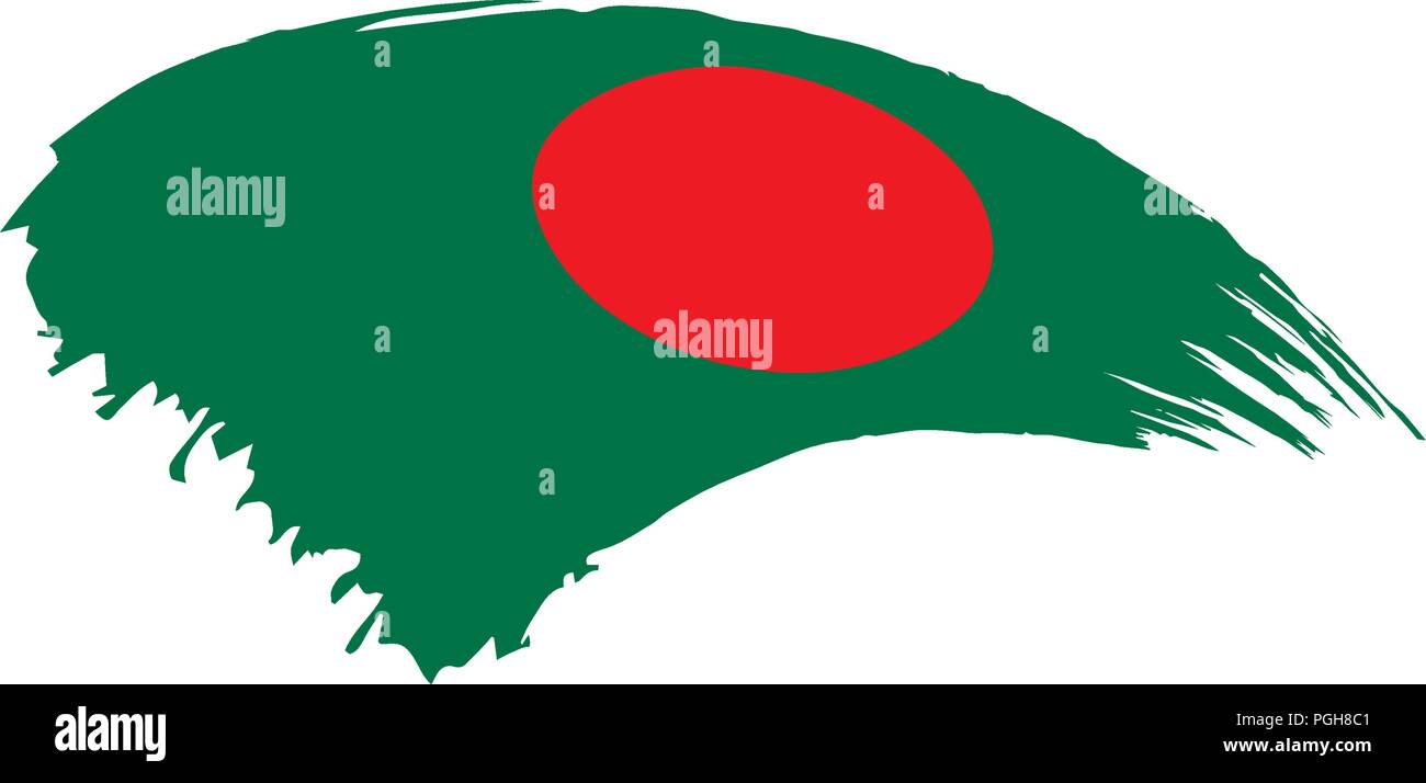Bangladesh flag, vector illustration Stock Vector Image & Art - Alamy