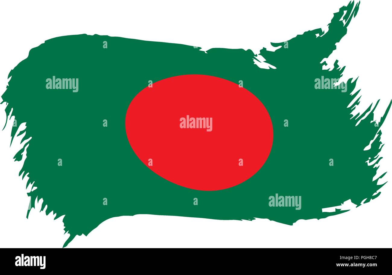 Bangladesh flag, vector illustration Stock Vector Image & Art - Alamy