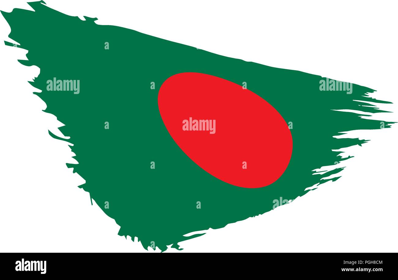 Bangladesh flag, vector illustration Stock Vector Image & Art - Alamy