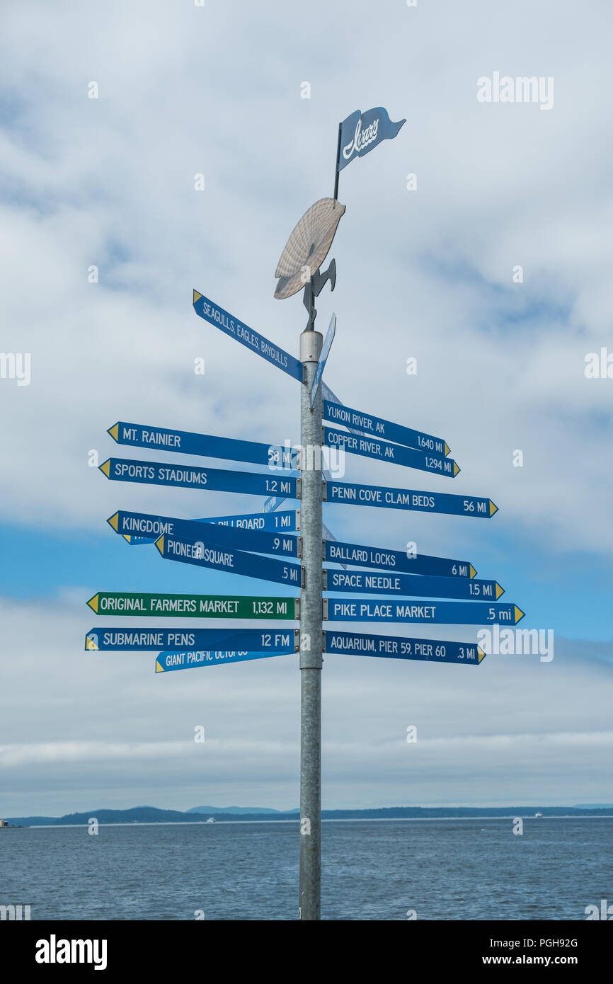 Waterfront signs hi-res stock photography and images - Alamy