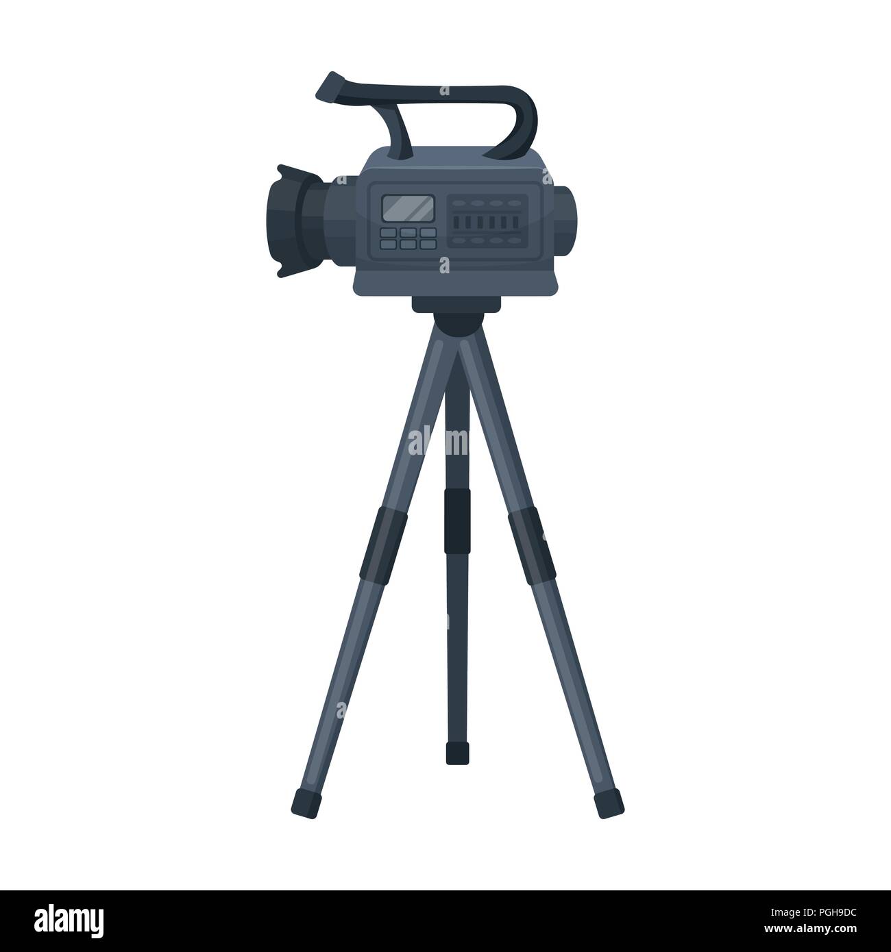 Tripod camera icon cartoon style hi-res stock photography and images ...