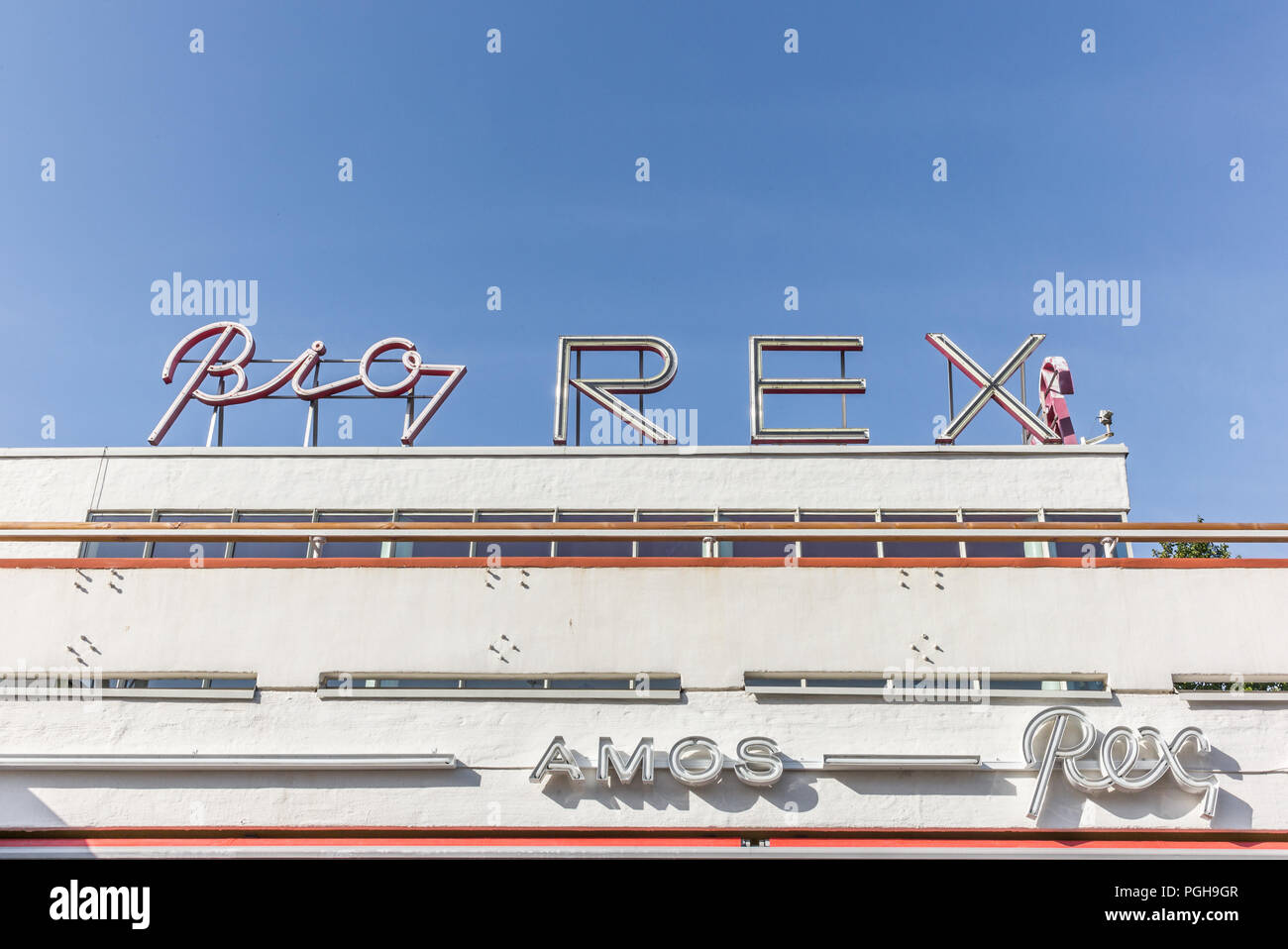 The iconic sign of the REX movie theater, now closed, in Ipoh, Malaysia ...