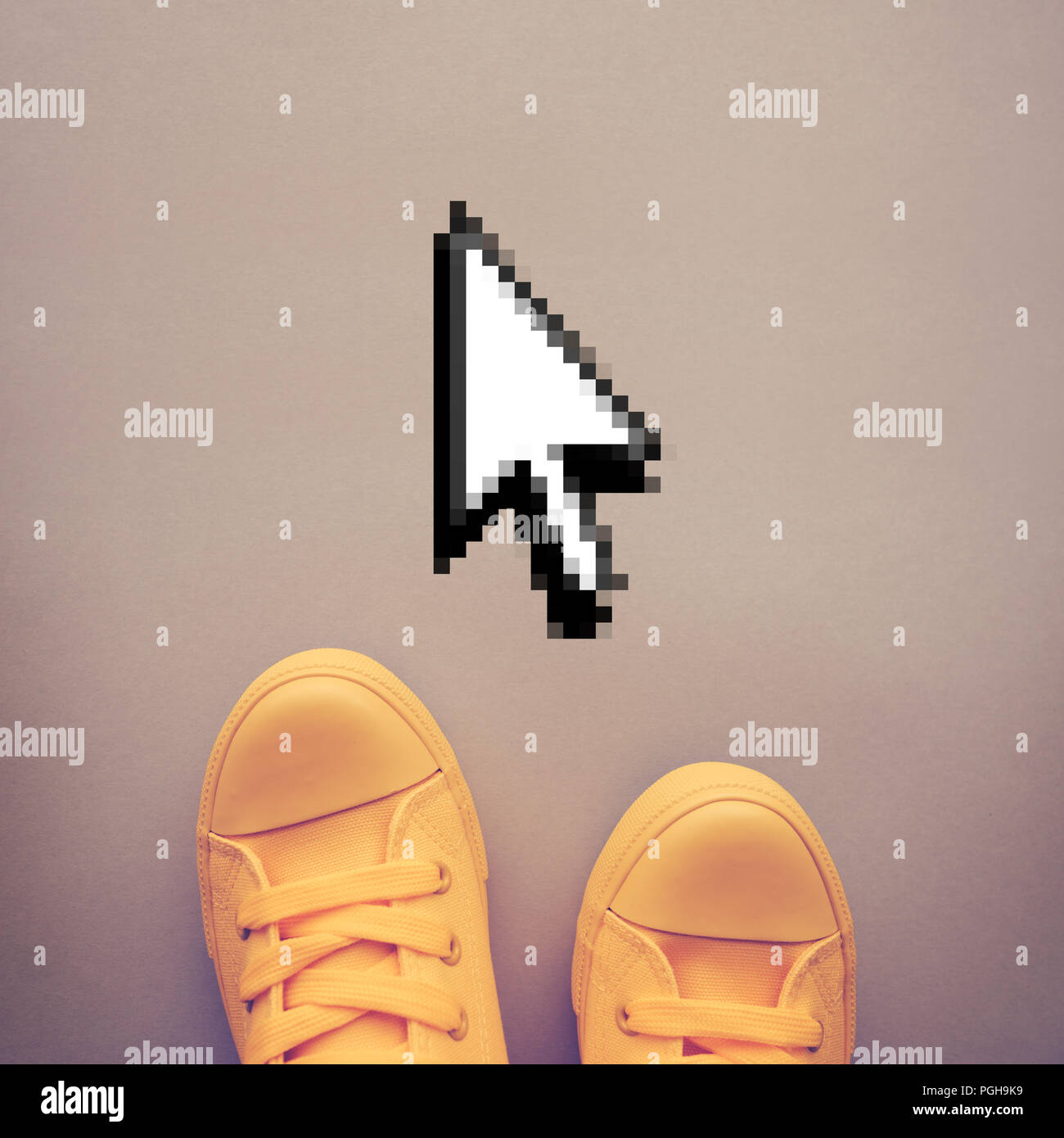 Cursor arrow hi-res stock photography and images - Alamy