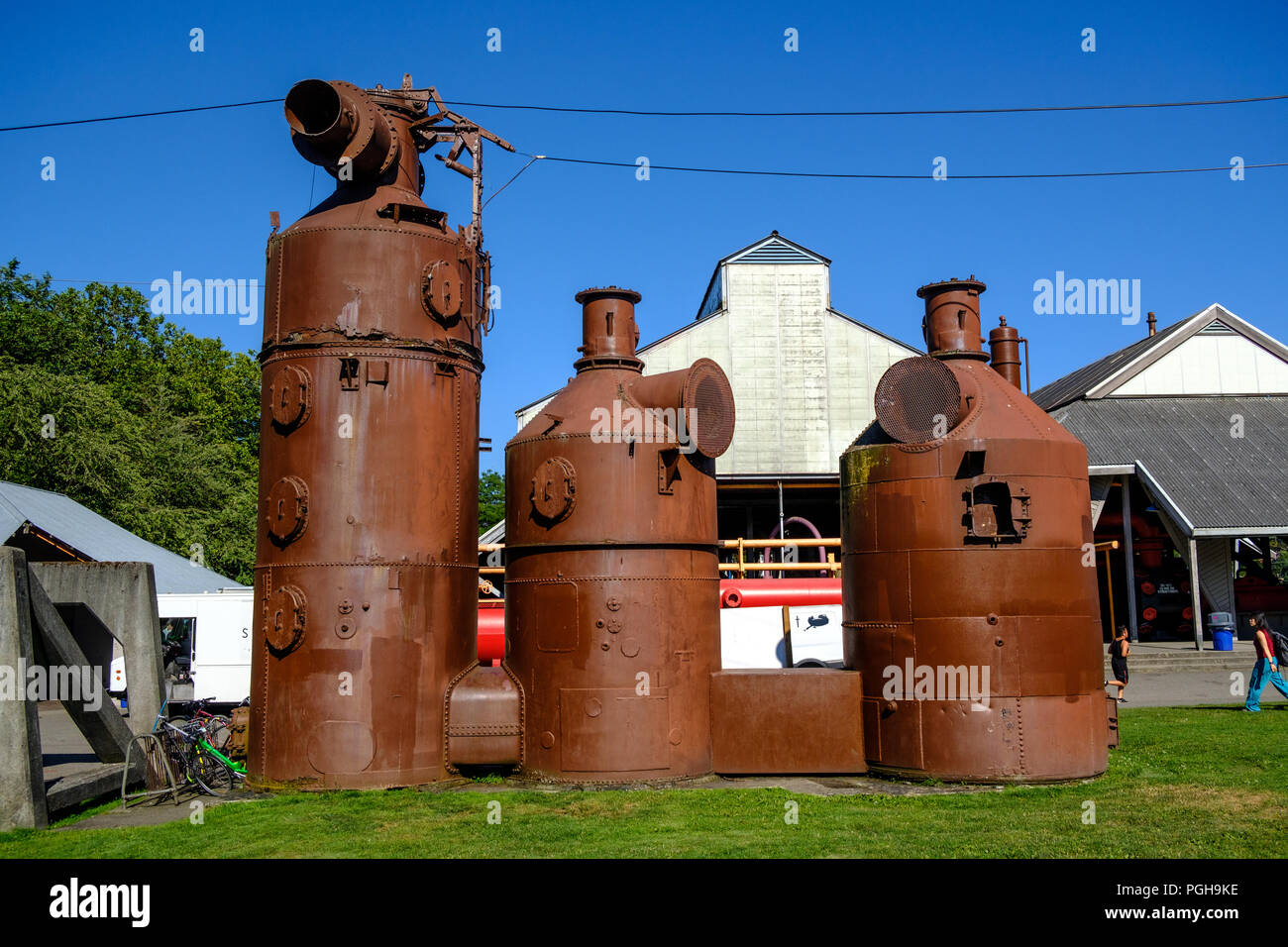 Gas works park hi-res stock photography and images - Alamy