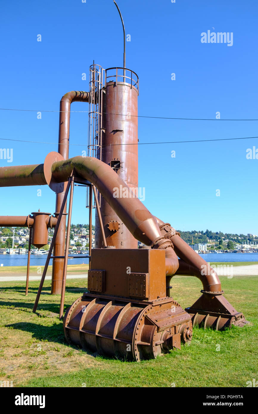 Gas Works Park, Seattle, USA Stock Photo - Alamy