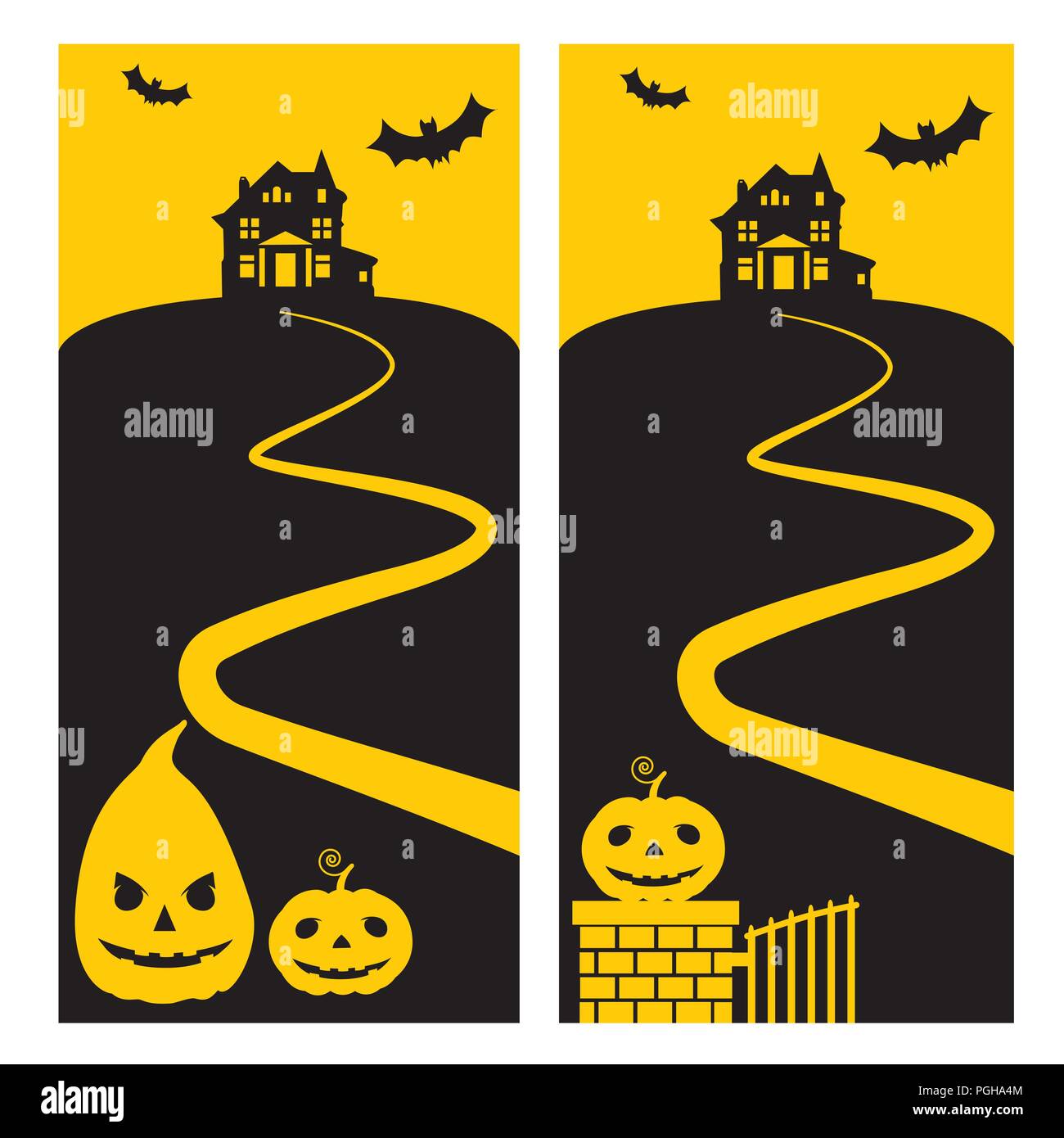 House on a hill Cut Out Stock Images & Pictures - Alamy