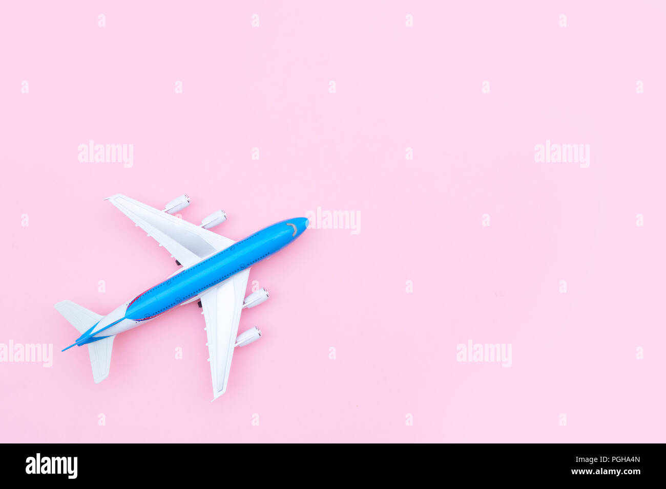Pink toy plane hi-res stock photography and images - Alamy