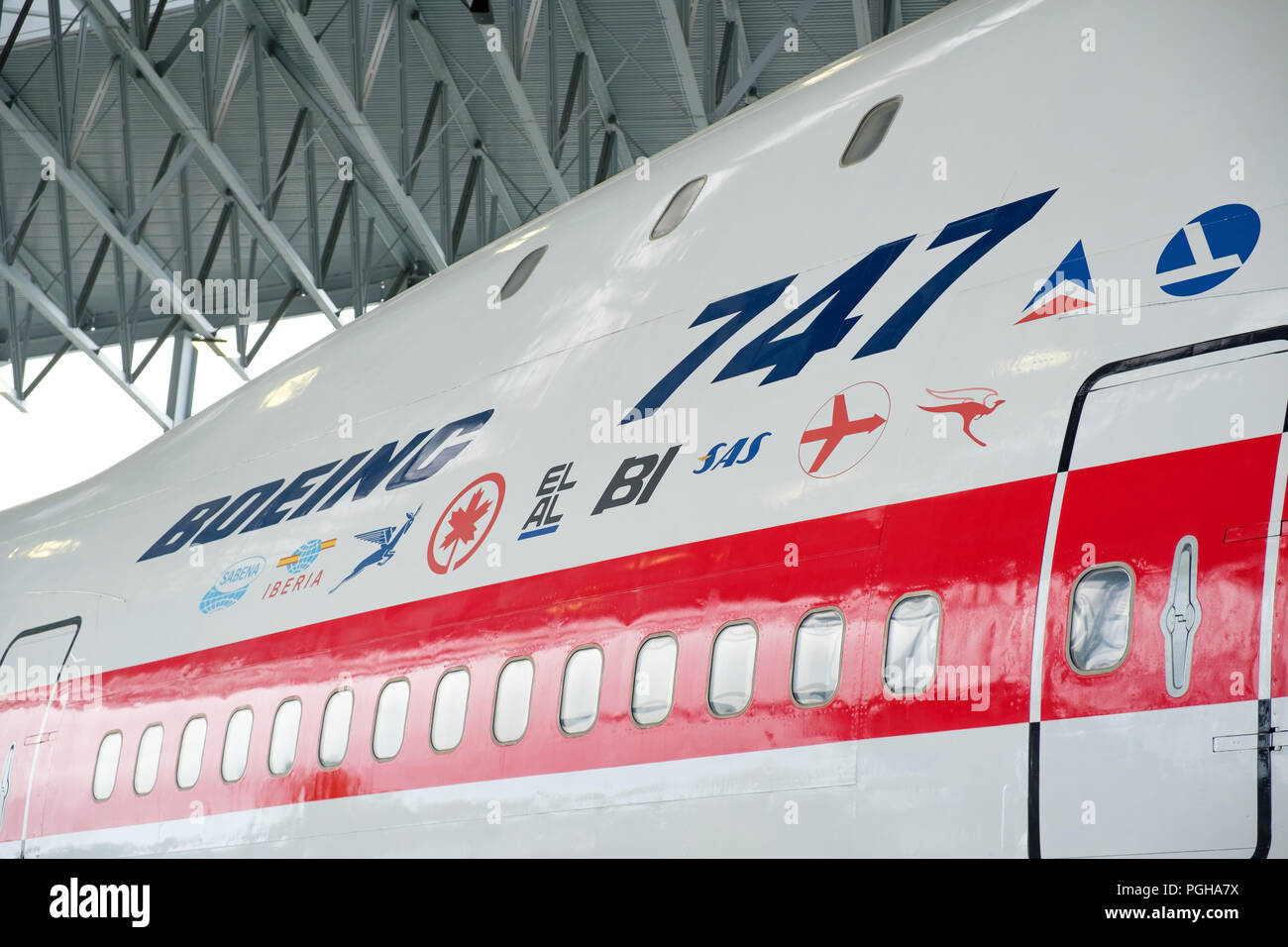 Boeing 747 (N7 470) Prototype "City of Everett" (the first jumbo jet ...