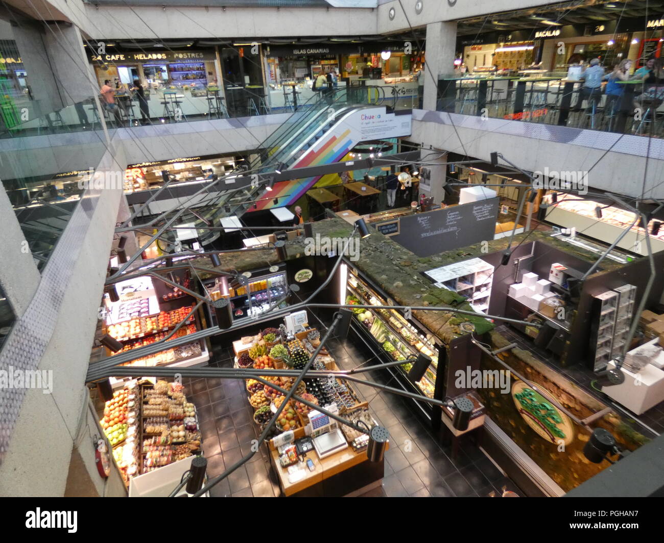 Madrid city centre Stock Photo - Alamy