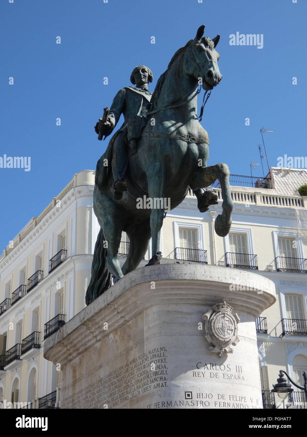 Madrid city centre Stock Photo - Alamy