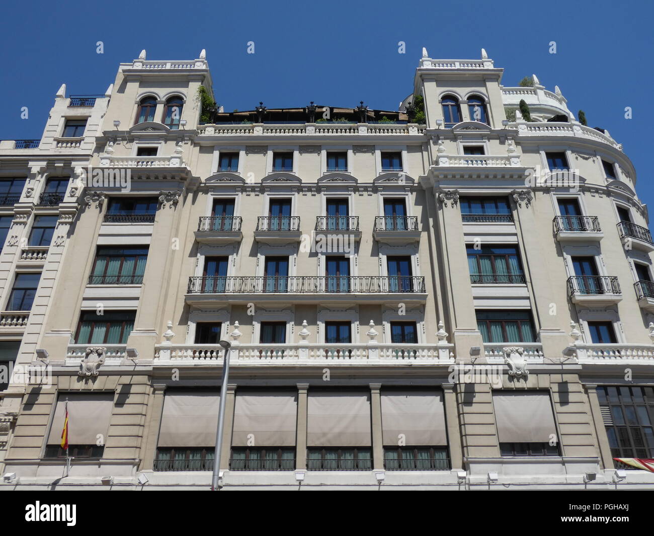 Madrid city centre Stock Photo - Alamy
