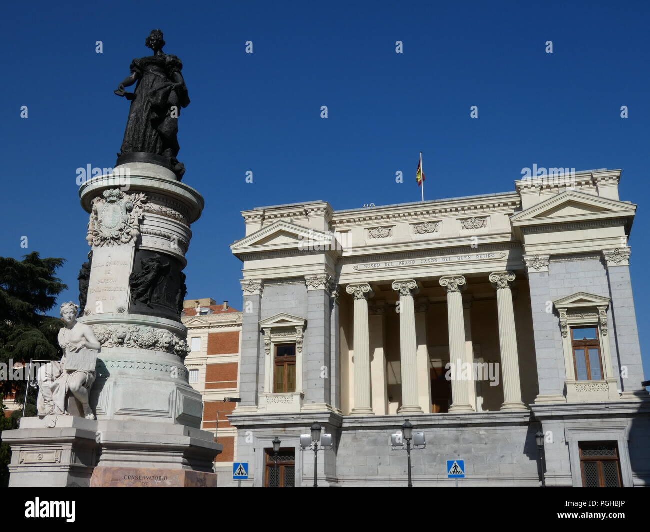Madrid city centre Stock Photo - Alamy