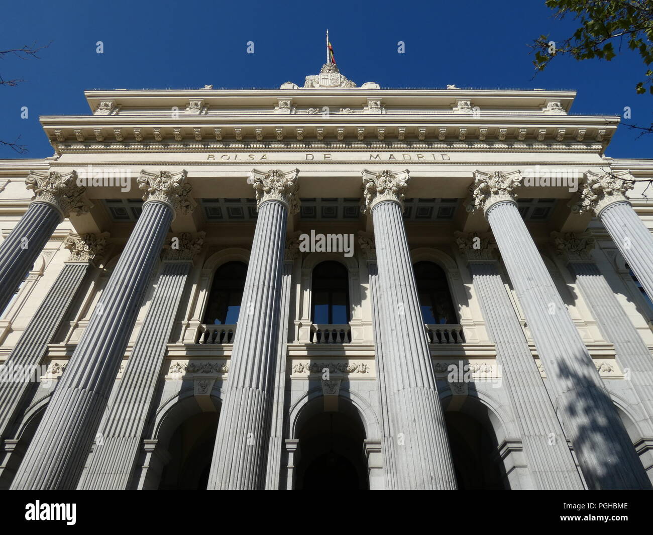 Madrid city centre Stock Photo - Alamy