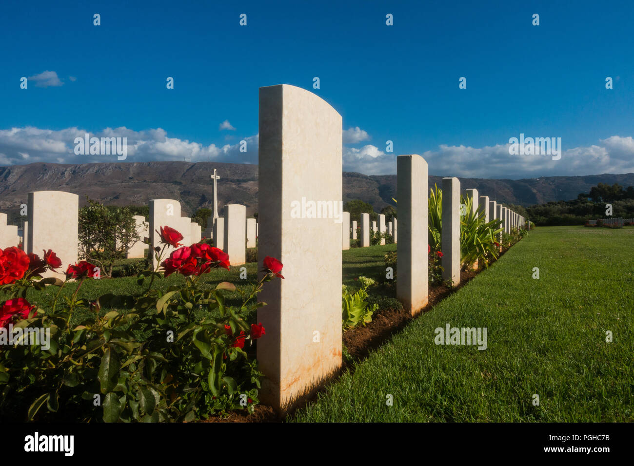 Souda bay british cemetery hi-res stock photography and images - Alamy