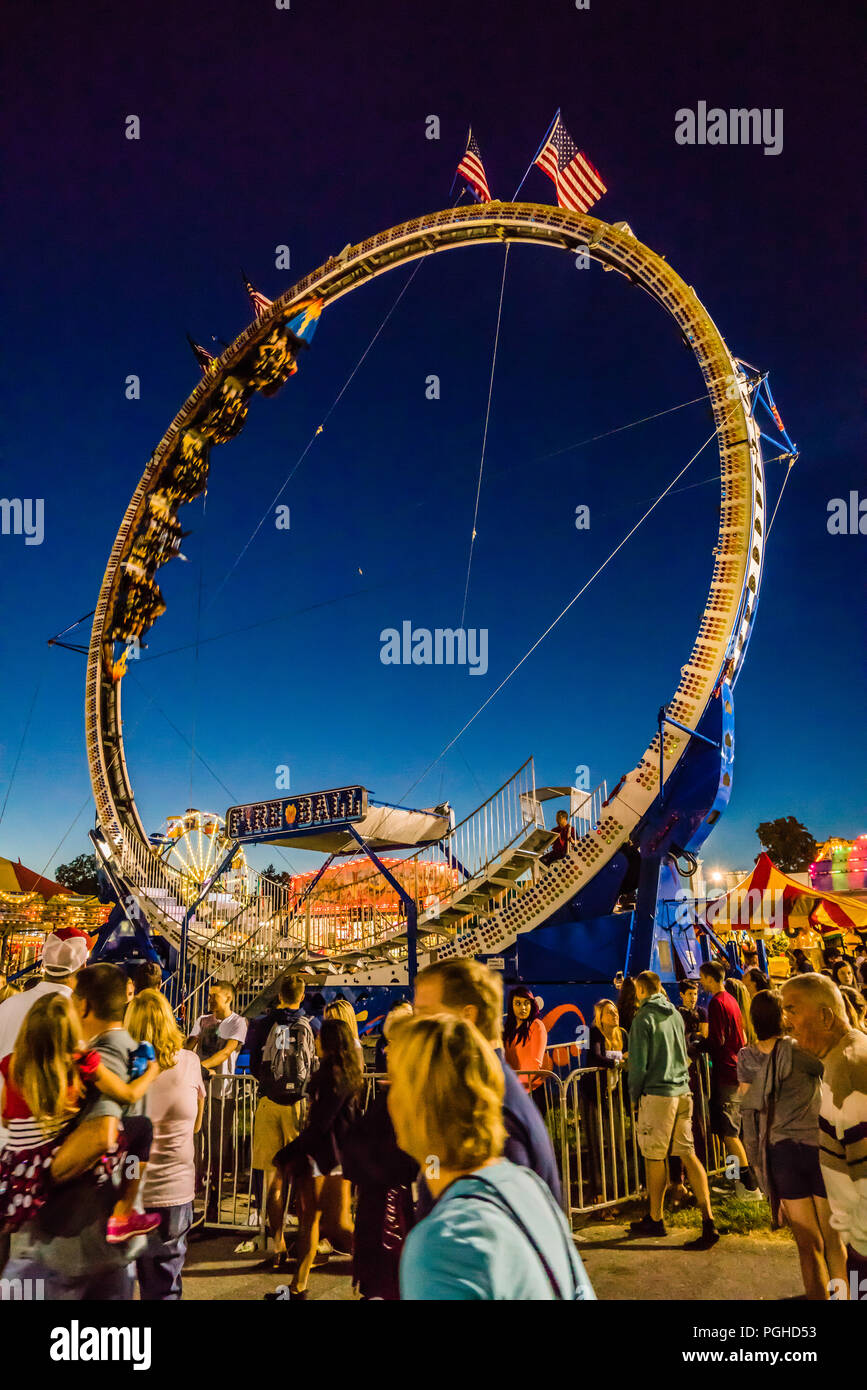 Fire Ball Rides High Resolution Stock Photography and Images - Alamy