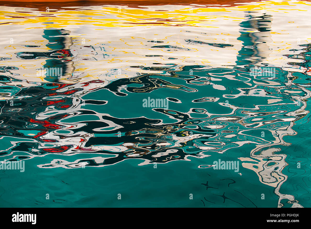 Reflection on the surface of the water Stock Photo - Alamy