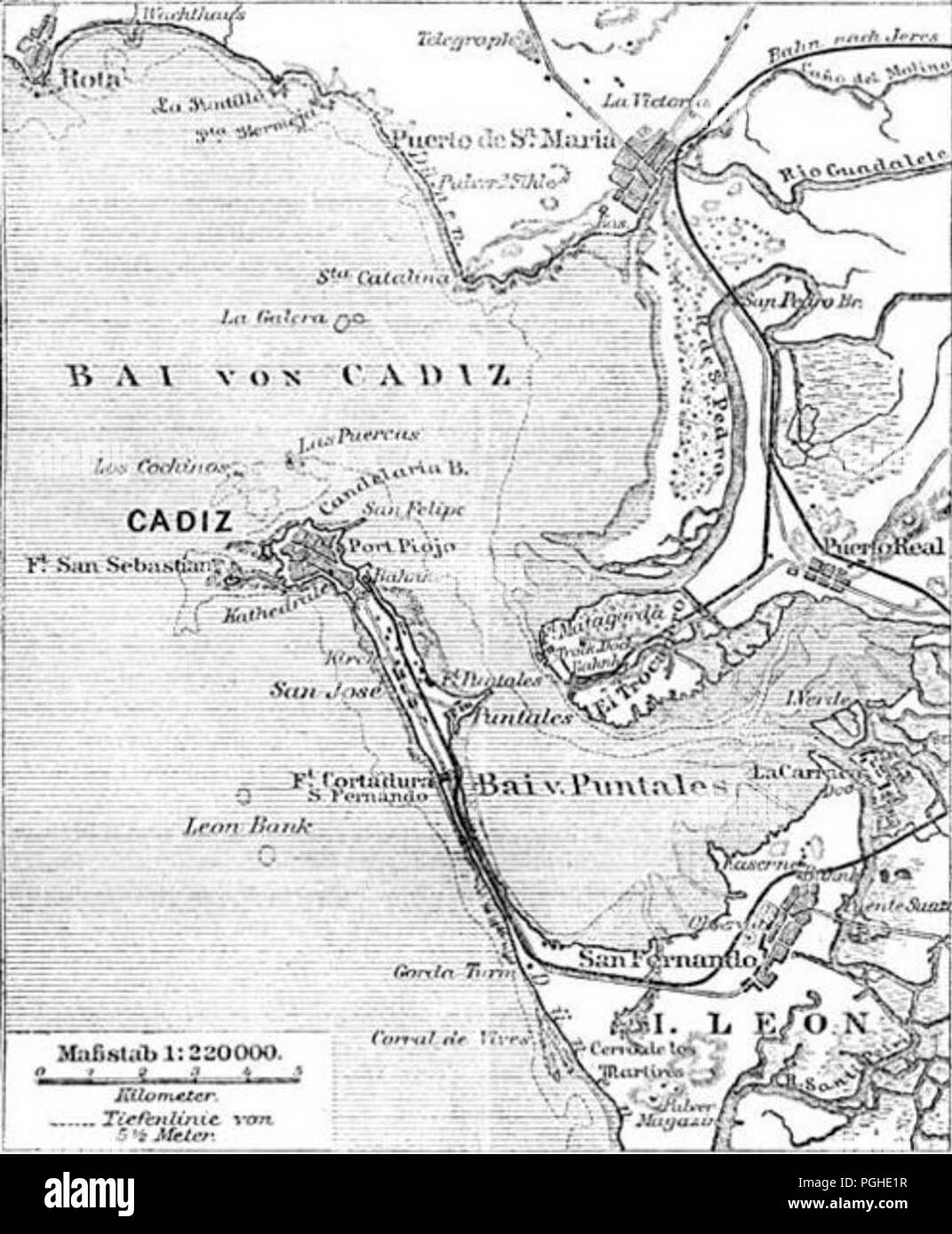 Old Map Of Cadiz High Resolution Stock Photography and Images - Alamy