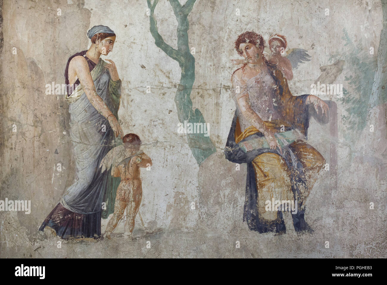 Pompeii fresco venus hi-res stock photography and images - Alamy