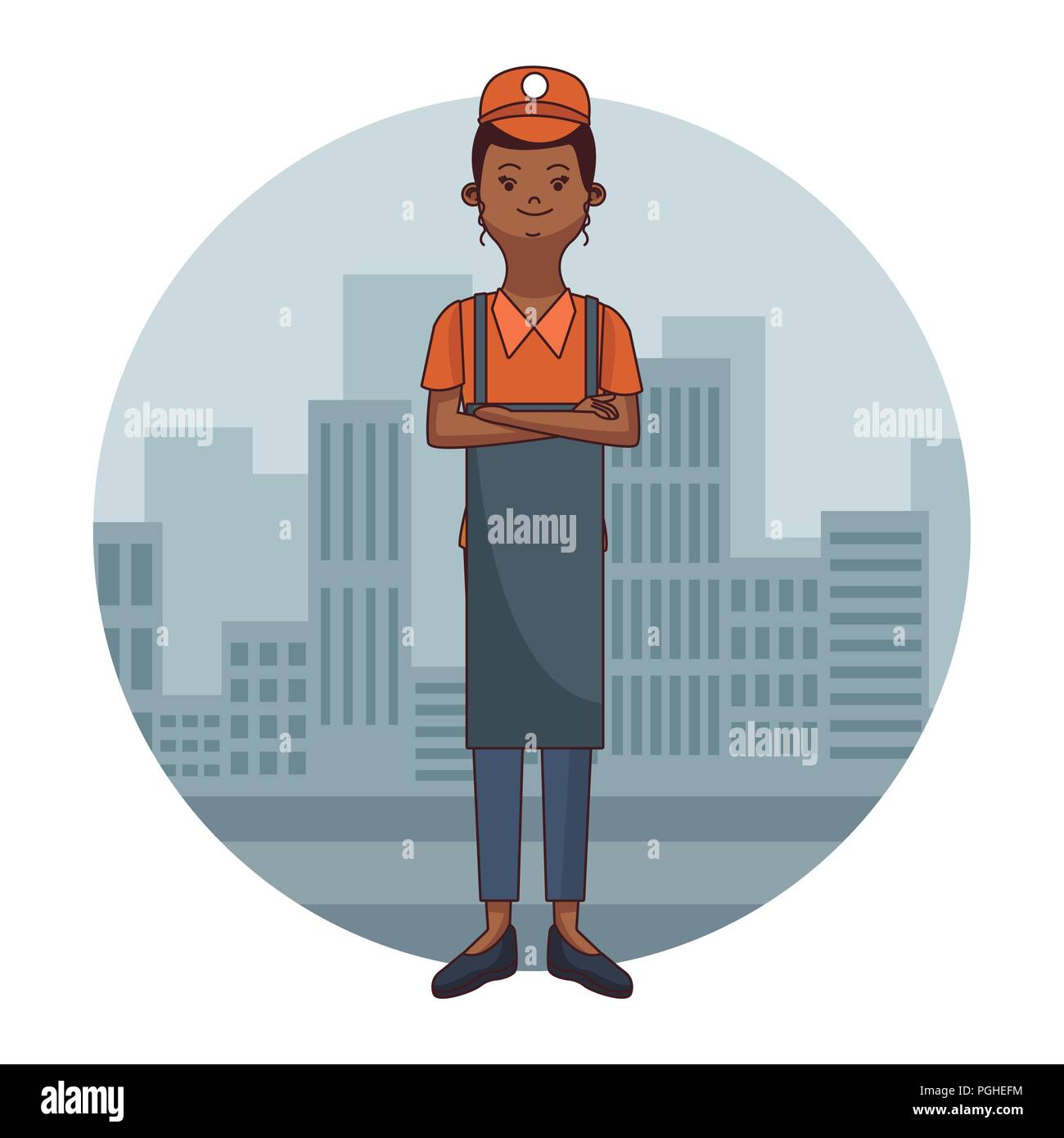 Customer service cartoons hi-res stock photography and images - Alamy