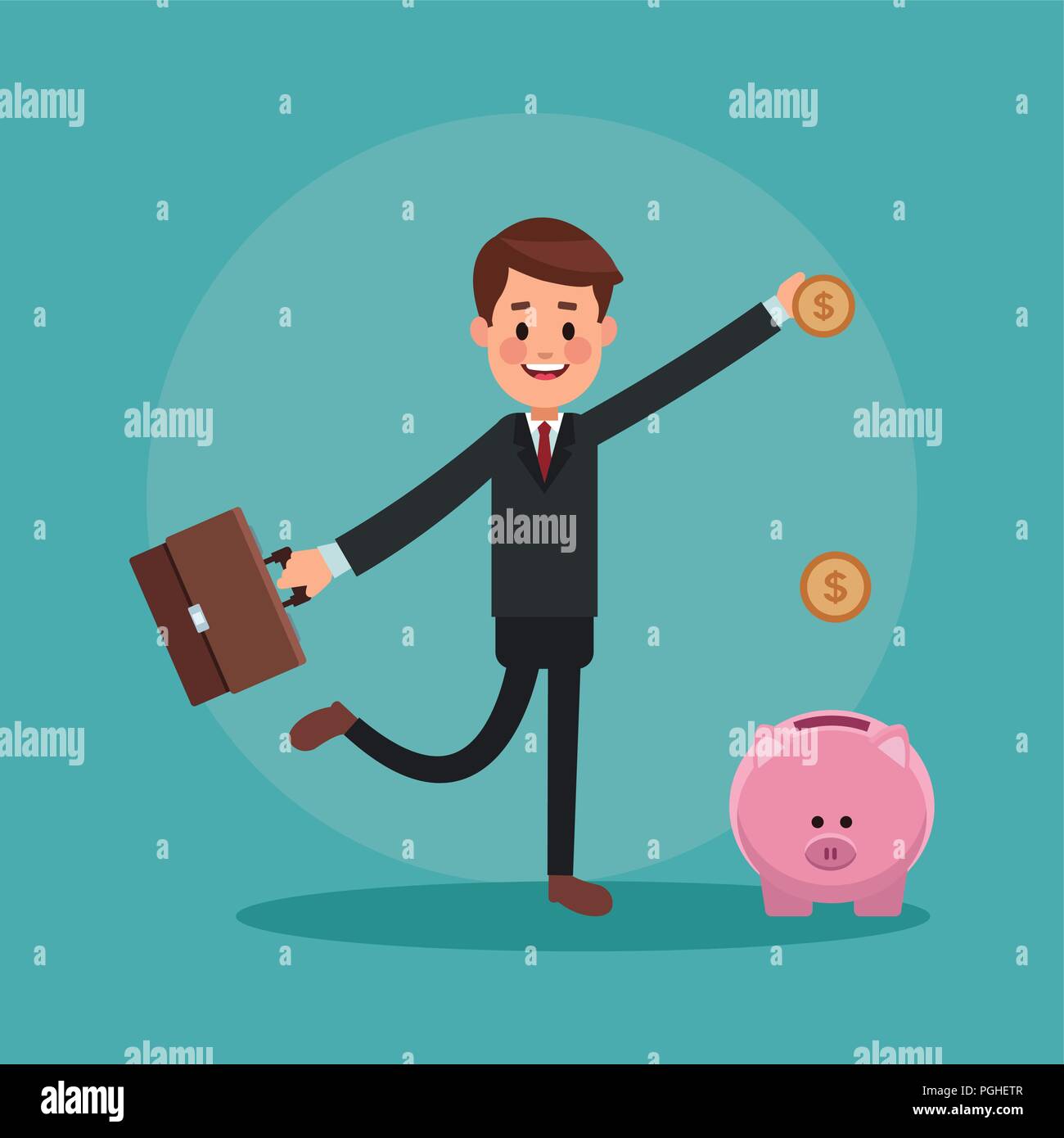 Executive businessman cartoon Stock Vector Image & Art - Alamy
