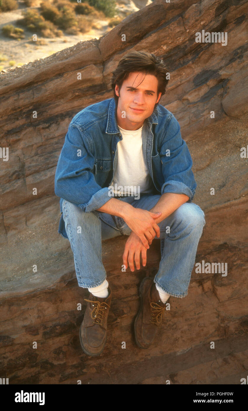 MOJAVE DESERT, CA - AUGUST 17: (EXCLUSIVE) Actor Michael Woolson poses ...