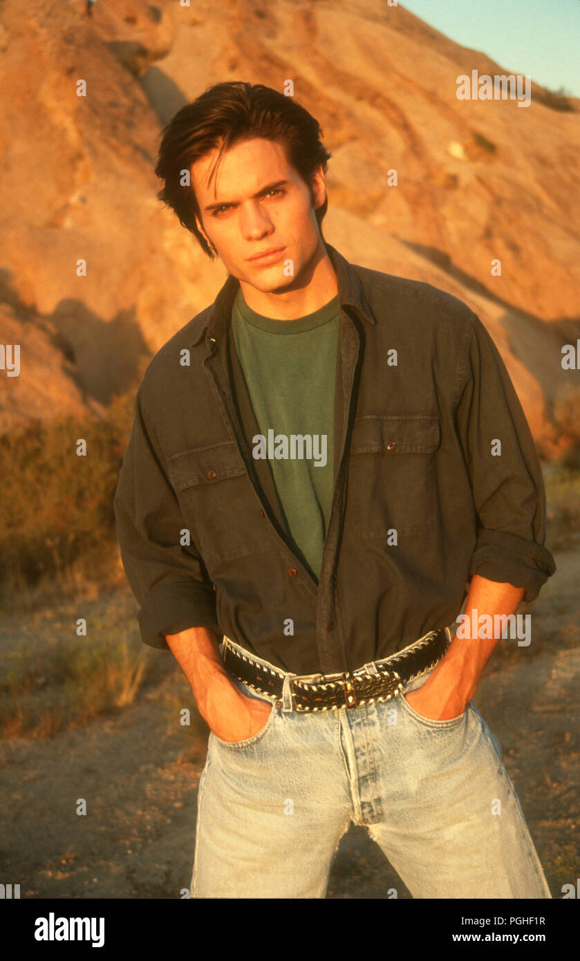 MOJAVE DESERT, CA - AUGUST 17: (EXCLUSIVE) Actor Michael Woolson poses ...