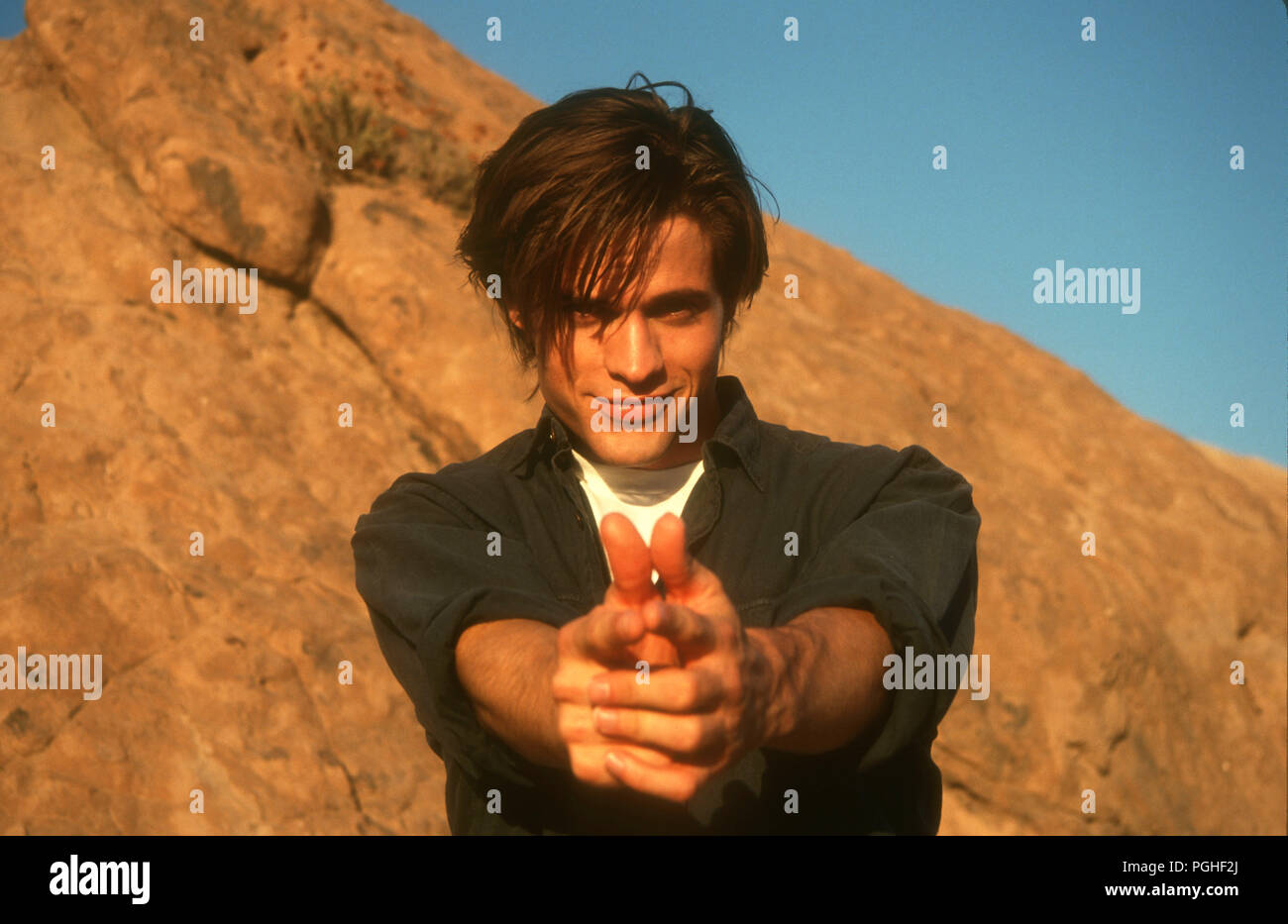MOJAVE DESERT, CA - AUGUST 17: (EXCLUSIVE) Actor Michael Woolson poses ...