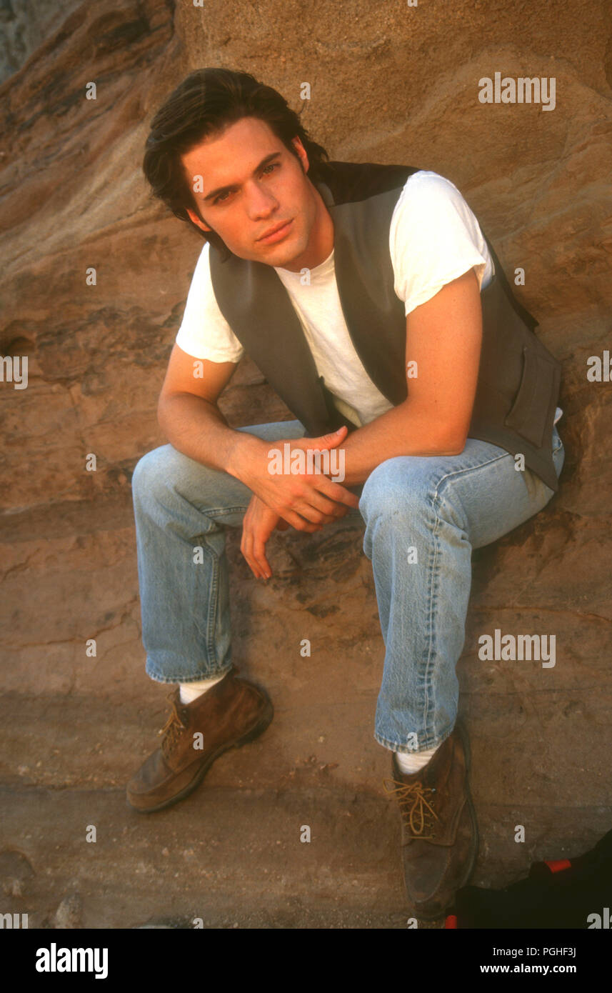 MOJAVE DESERT, CA - AUGUST 17: (EXCLUSIVE) Actor Michael Woolson poses ...