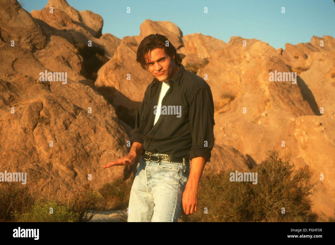 MOJAVE DESERT, CA - AUGUST 17: (EXCLUSIVE) Actor Michael Woolson poses ...