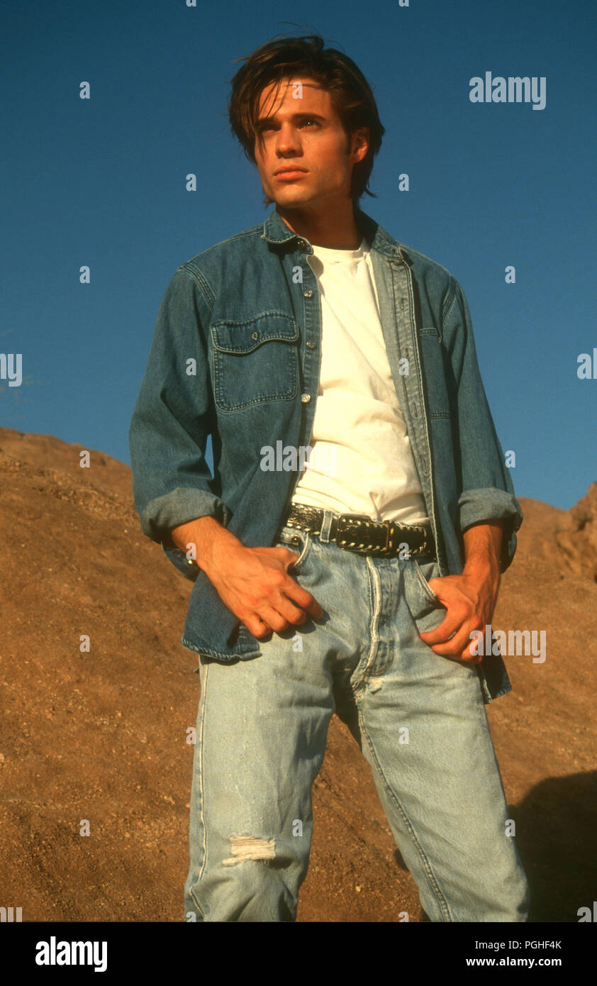 MOJAVE DESERT, CA - AUGUST 17: (EXCLUSIVE) Actor Michael Woolson poses ...