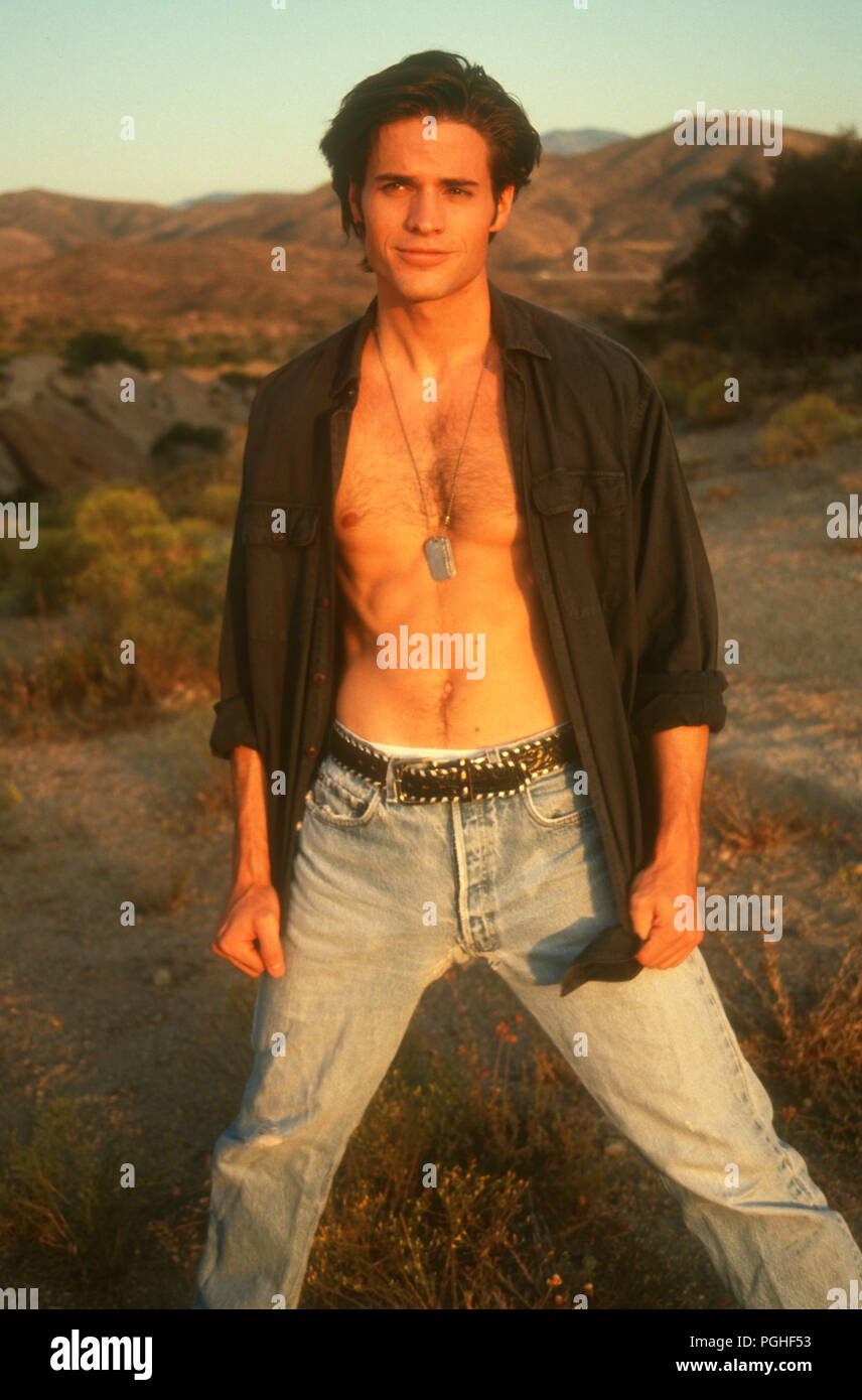 MOJAVE DESERT, CA - AUGUST 17: (EXCLUSIVE) Actor Michael Woolson poses ...