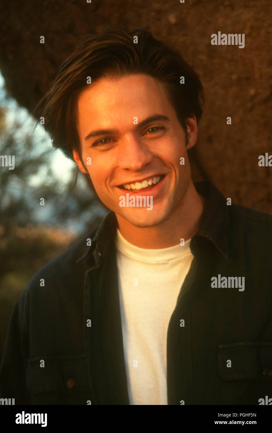 MOJAVE DESERT, CA - AUGUST 17: (EXCLUSIVE) Actor Michael Woolson poses ...