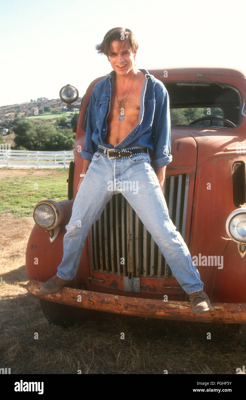 MOJAVE DESERT, CA - AUGUST 17: (EXCLUSIVE) Actor Michael Woolson poses ...