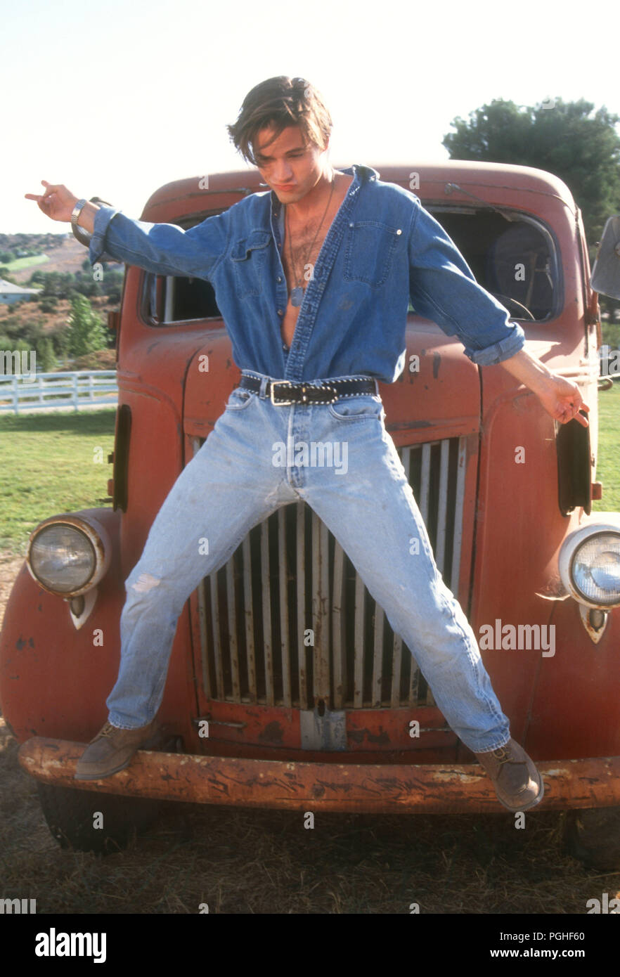 MOJAVE DESERT, CA - AUGUST 17: (EXCLUSIVE) Actor Michael Woolson poses ...