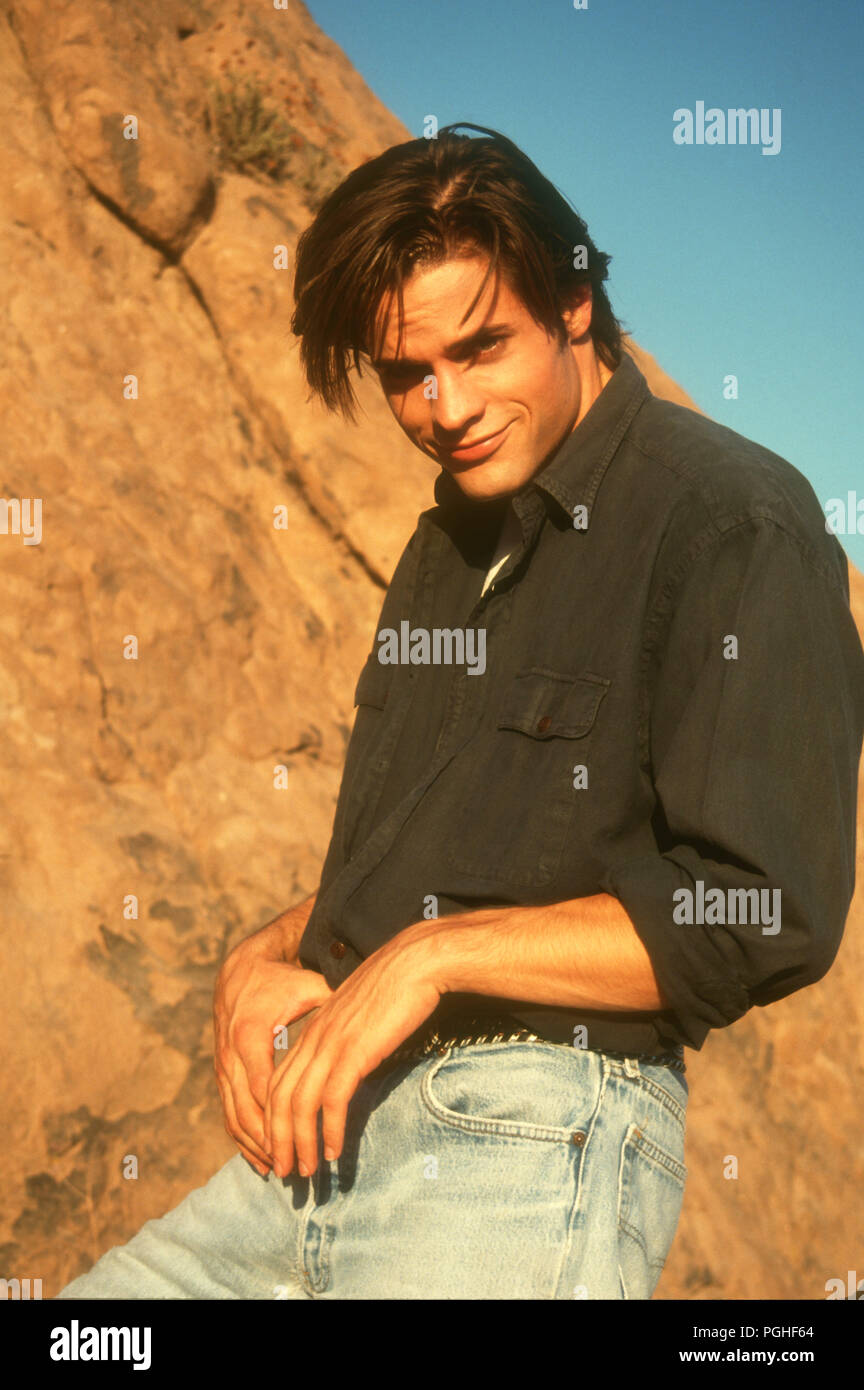 MOJAVE DESERT, CA - AUGUST 17: (EXCLUSIVE) Actor Michael Woolson poses ...
