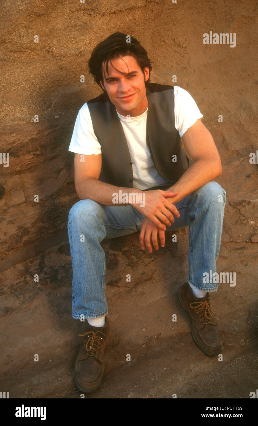 MOJAVE DESERT, CA - AUGUST 17: (EXCLUSIVE) Actor Michael Woolson poses ...