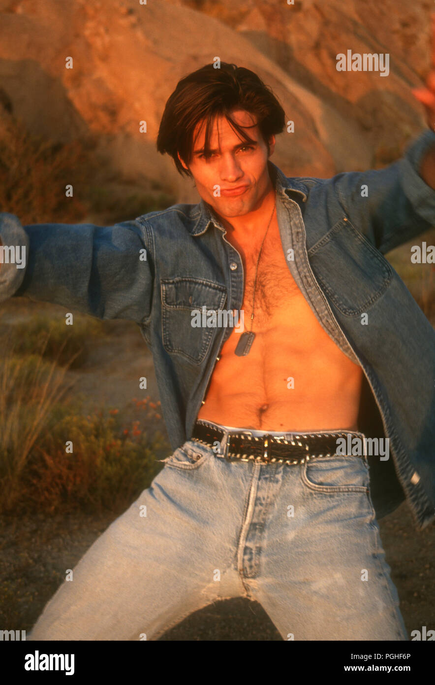 MOJAVE DESERT, CA - AUGUST 17: (EXCLUSIVE) Actor Michael Woolson poses ...