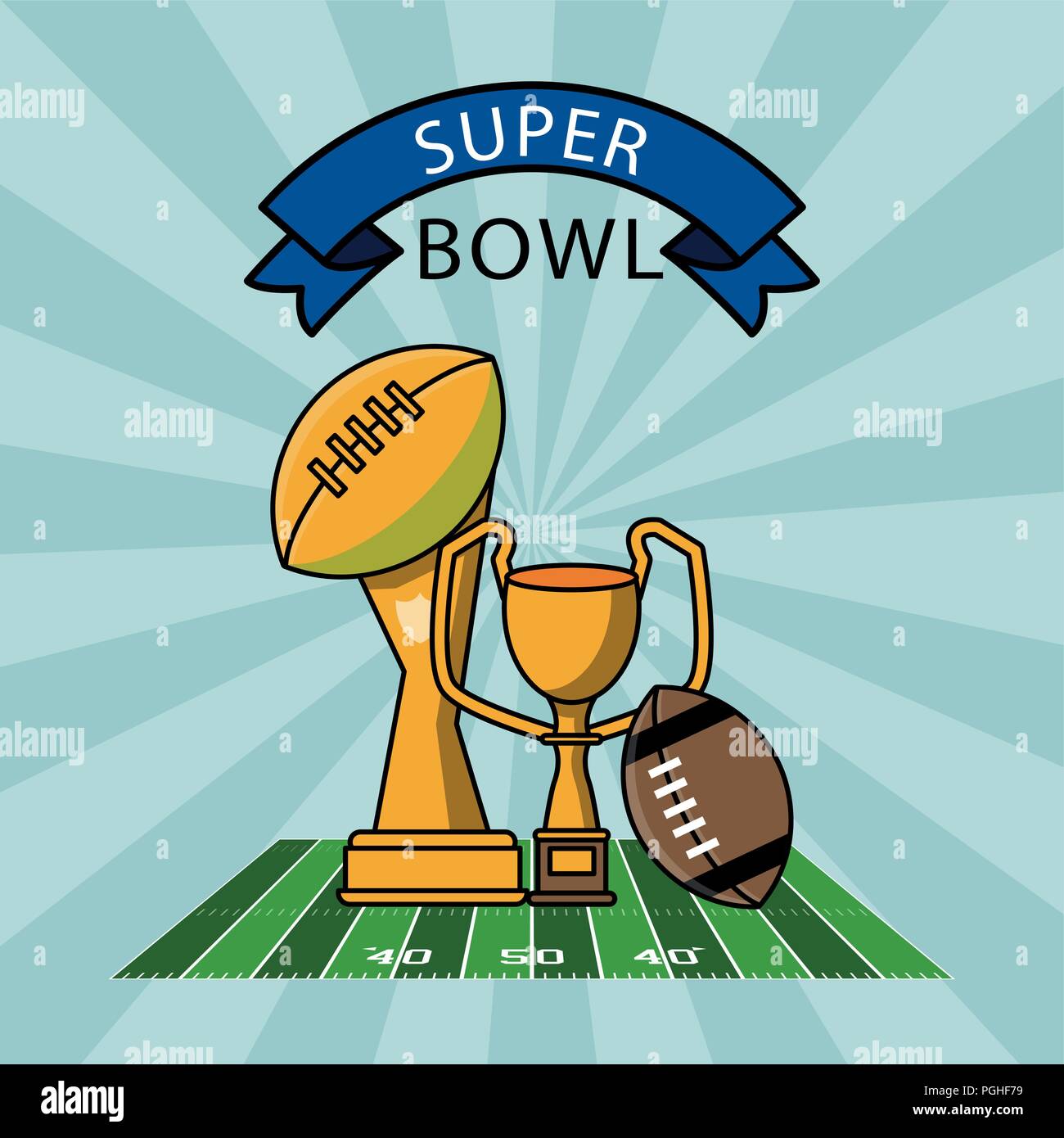 Football super cup trophy Stock Vector Images - Alamy
